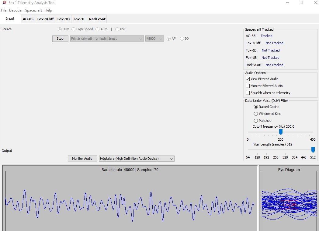 FoxTelem v1.05 Released – AMSAT-SM – Official Website of AMSAT-SM Sweden
